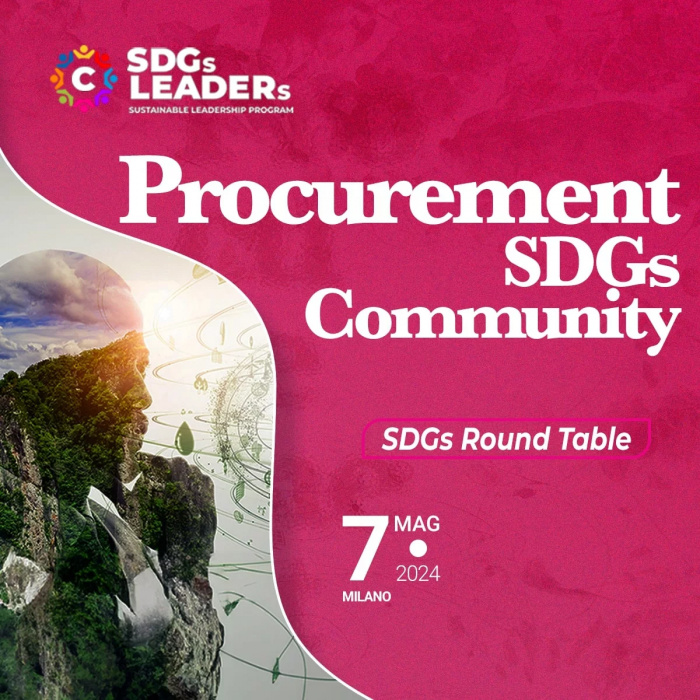 SDGs Leaders: "L’approccio metodologico per la gestione sostenibile ...